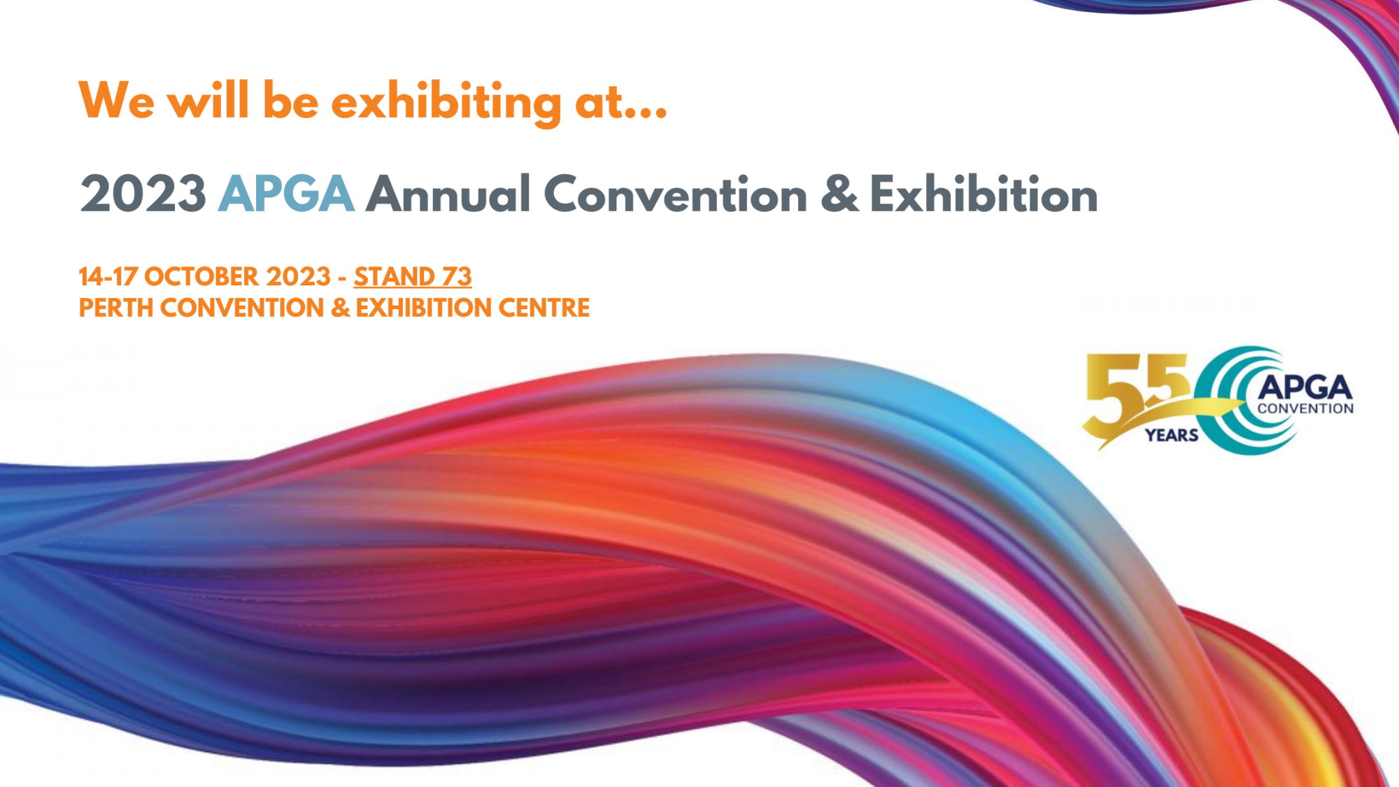 2023 APGA ANNUAL CONVENTION & EXHIBITION IN PERTH, WA | Sonomatic