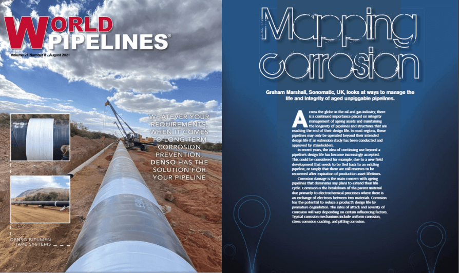 Managing Integrity of Aged Unpiggable Pipelines | Sonomatic