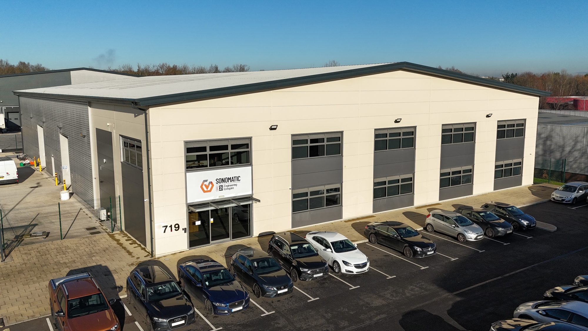 SONOMATIC'S NEW PURPOSE-DESIGNED FACILITY IN WARRINGTON
